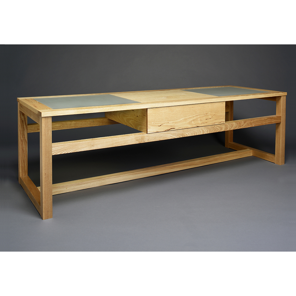 GREEN LIGHT CUBE TABLE – KRYSTINE GRAZIANO